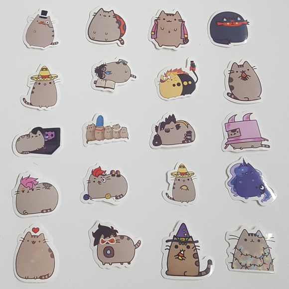 Other | 10 Pusheen Stickers | Poshmark